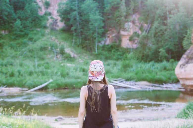 Girl in Nature - Free Stock Photo by Life of Pix on Stockvault.net