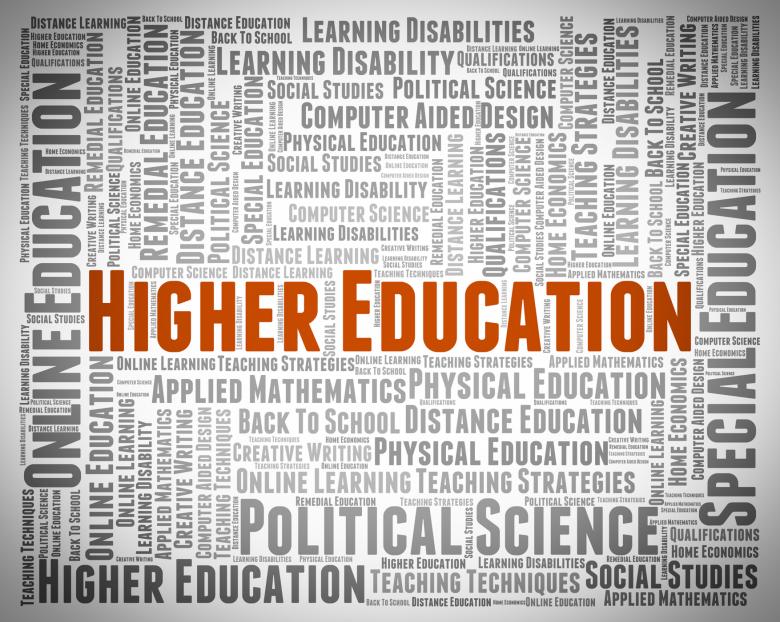 Higher Education Shows Educated Learning And Studying - Free Stock ...