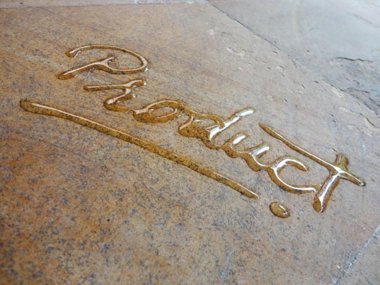 Product spontaneous water handwriting calligraphy - Free Stock Photo by ...
