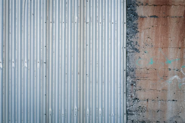 Corrugated Metal Texture Free
