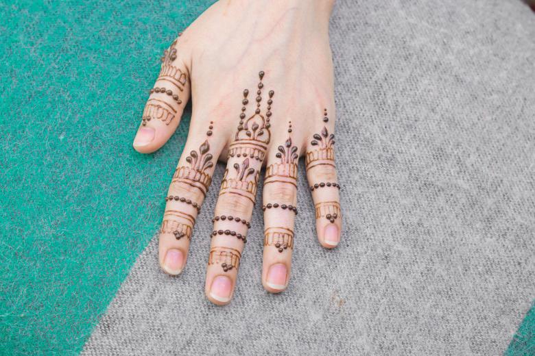 Arabic Mehndi Designs On Fingers